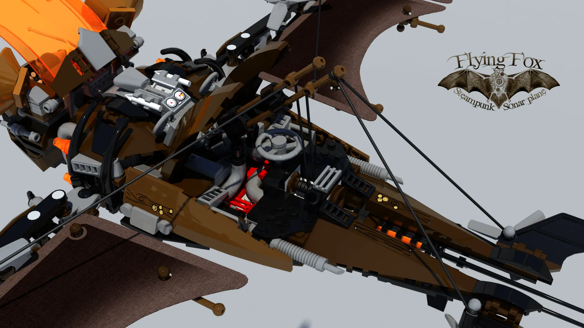 Flying Fox Steampunk Bat | LEGO® Ideas