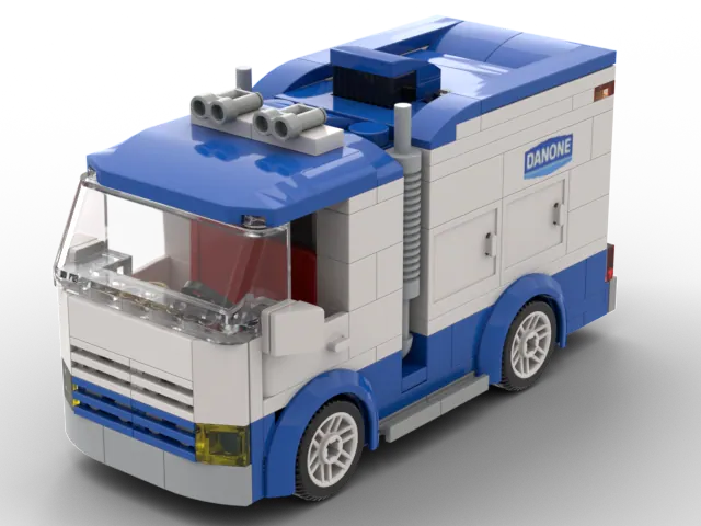 Danone Delivery Truck 40th Anniversary | LEGO® Ideas