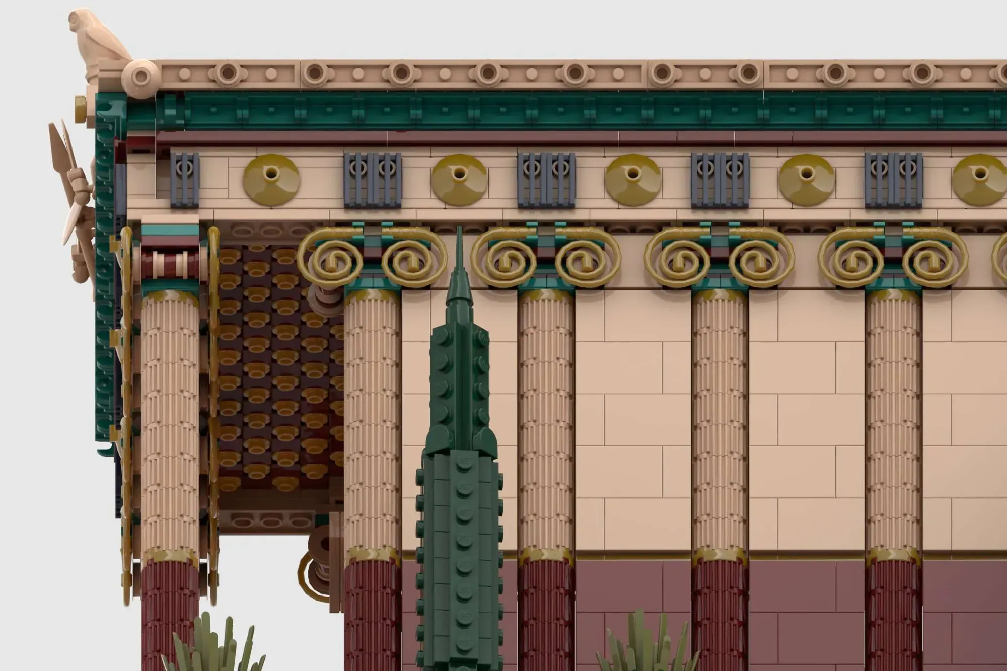 Greek Temple - Temple of Athena Promachos | LEGO® Ideas