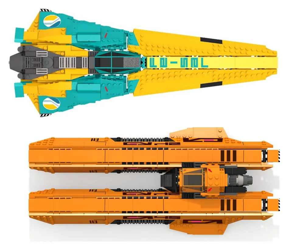 Wipeout 3: Goteki 45 vs. Team Feisar | LEGO® Ideas