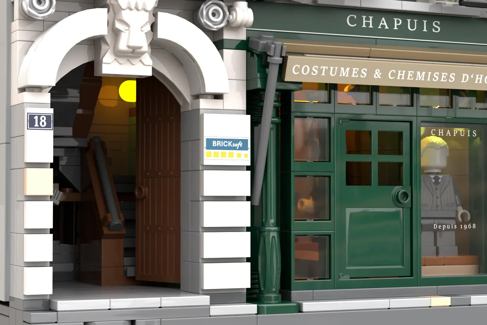 Avenue De La Fantaisie - Paris House and Street Scene | LEGO® Ideas