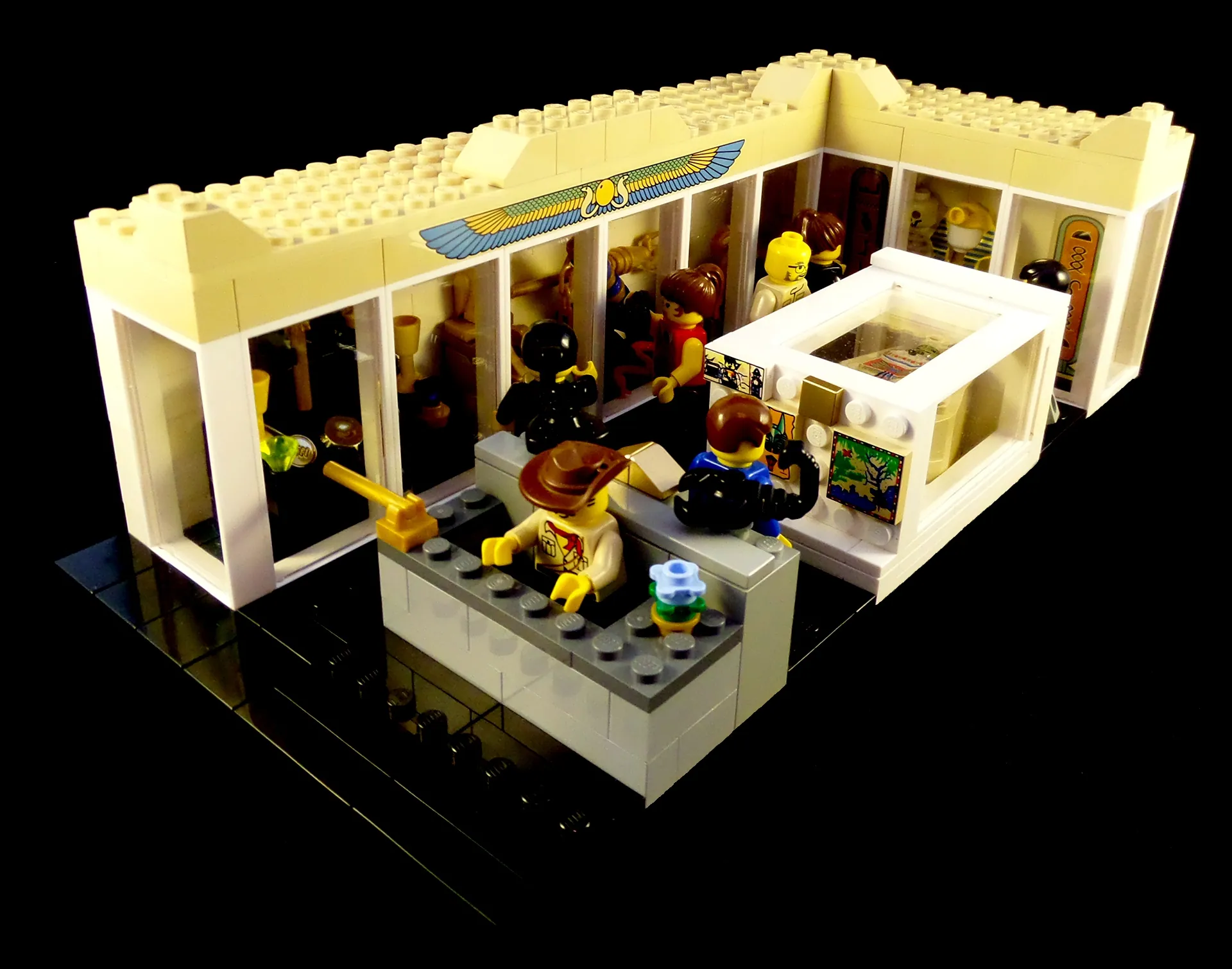 Ancient Egyptian Museum - The Treasures of Brickankhamun | LEGO® Ideas
