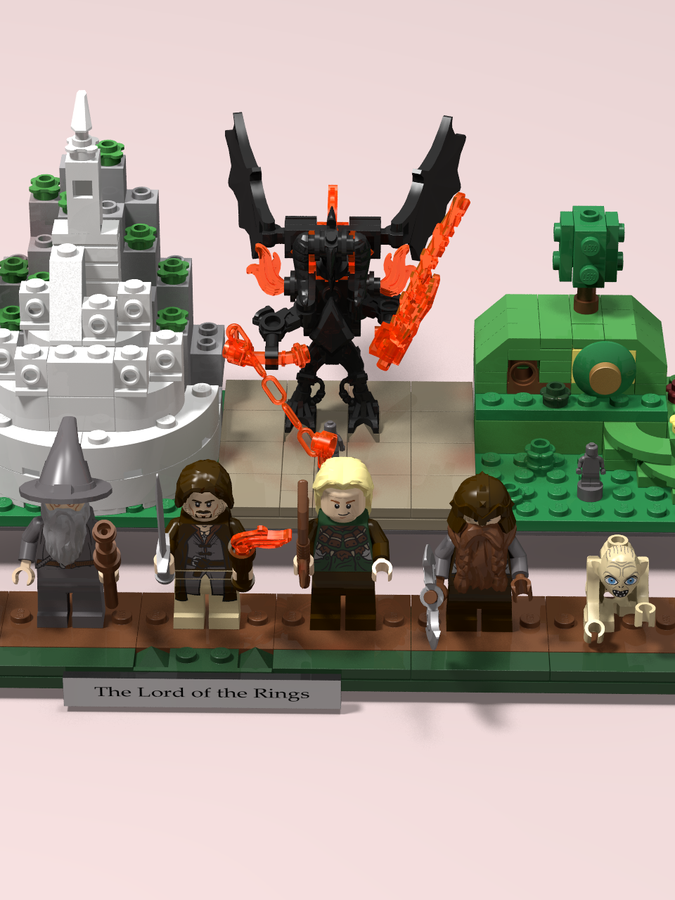 Lego Mini Balrog