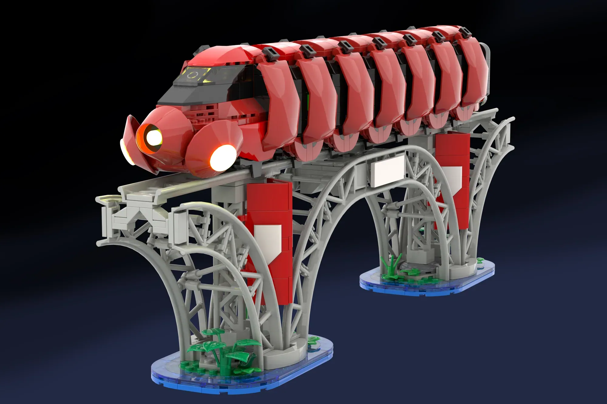 Caterpillar Freight Train | LEGO® Ideas