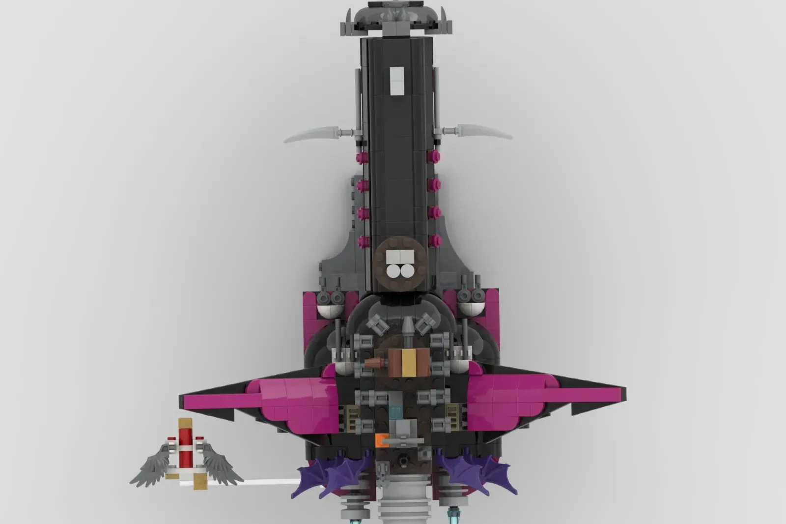 Kirby: Battleship Halberd Mini Display | LEGO® Ideas