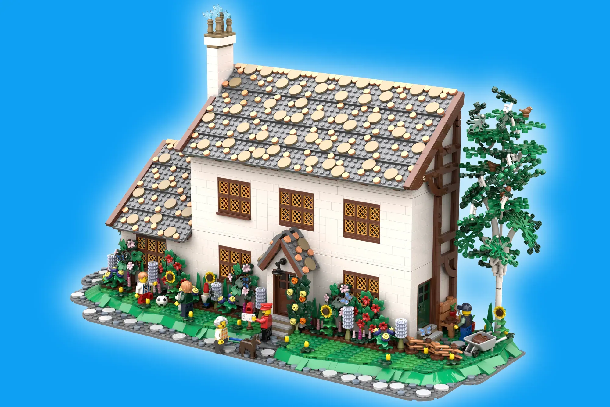 Brickly Gate House - English Country House | LEGO® Ideas