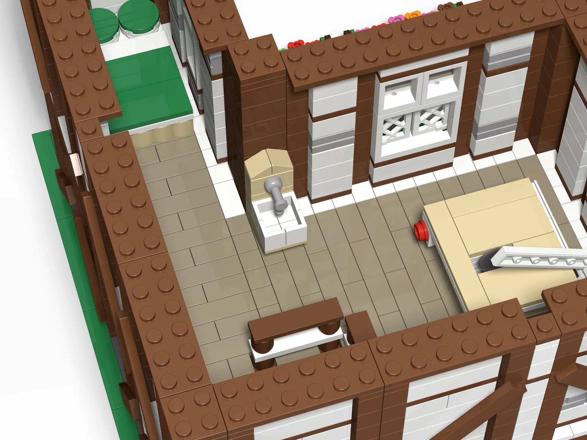 The Half-Timbered House - Mr. Carl's Carpentry | LEGO® Ideas