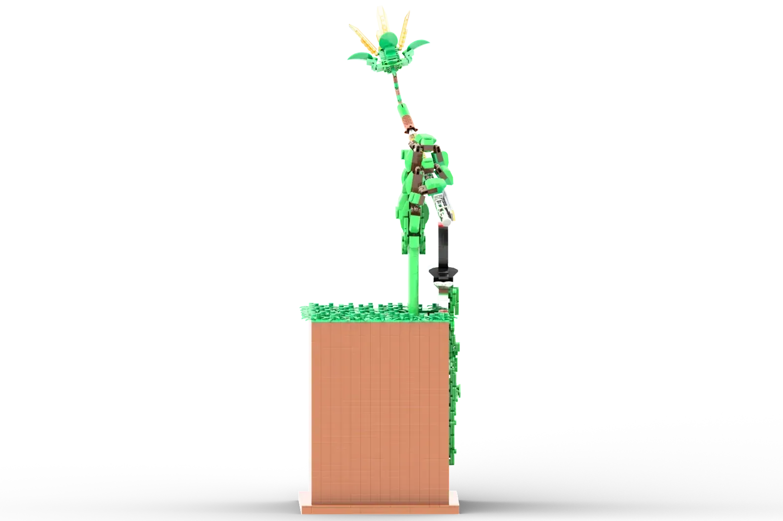 Flower Pen of Peace Inspired by "Pen Is Mightier Than the Sword" | LEGO ...