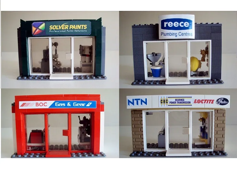 Industrial Mini Shops | LEGO® Ideas