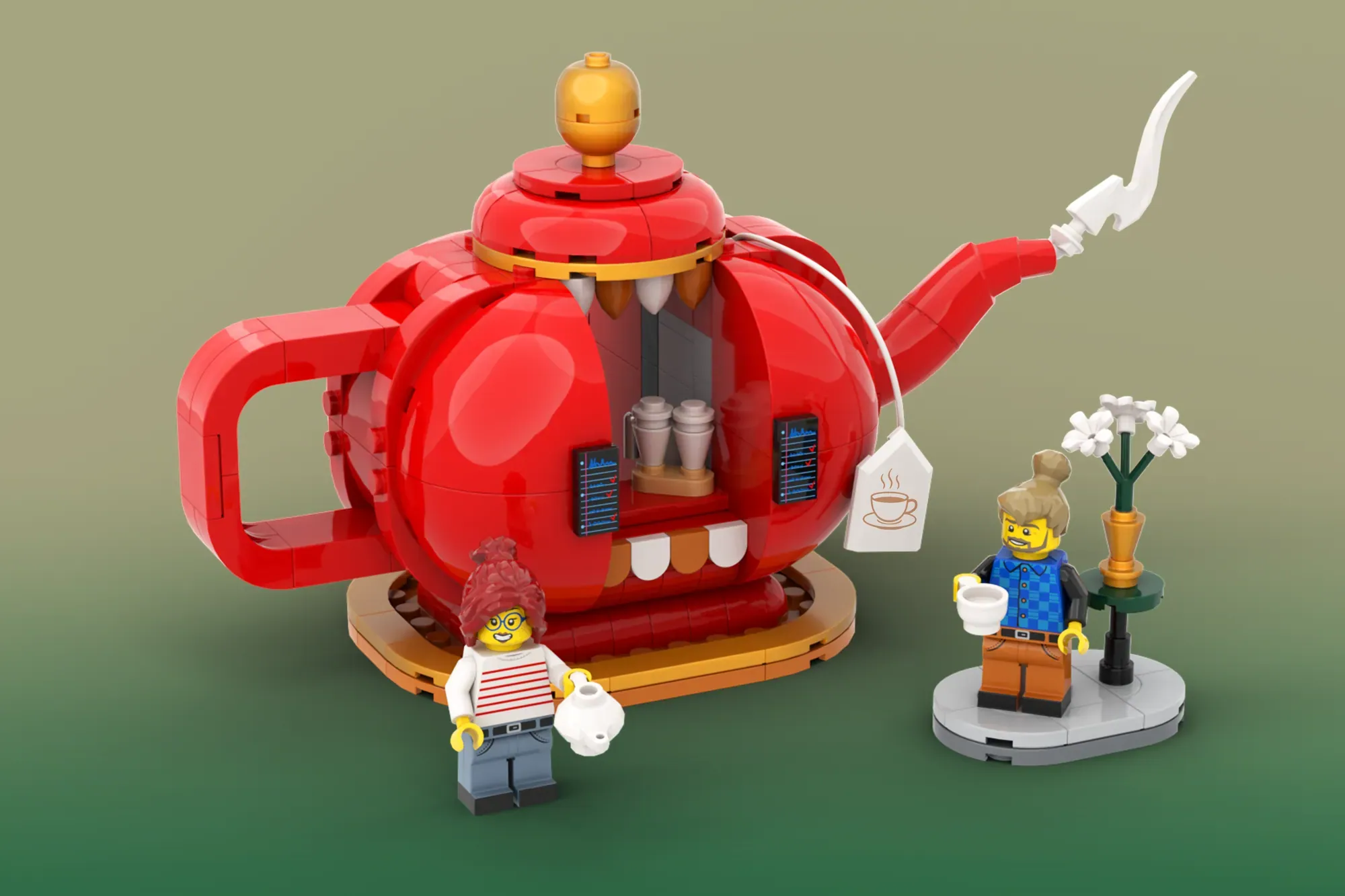 Teapot Corner | LEGO® Ideas