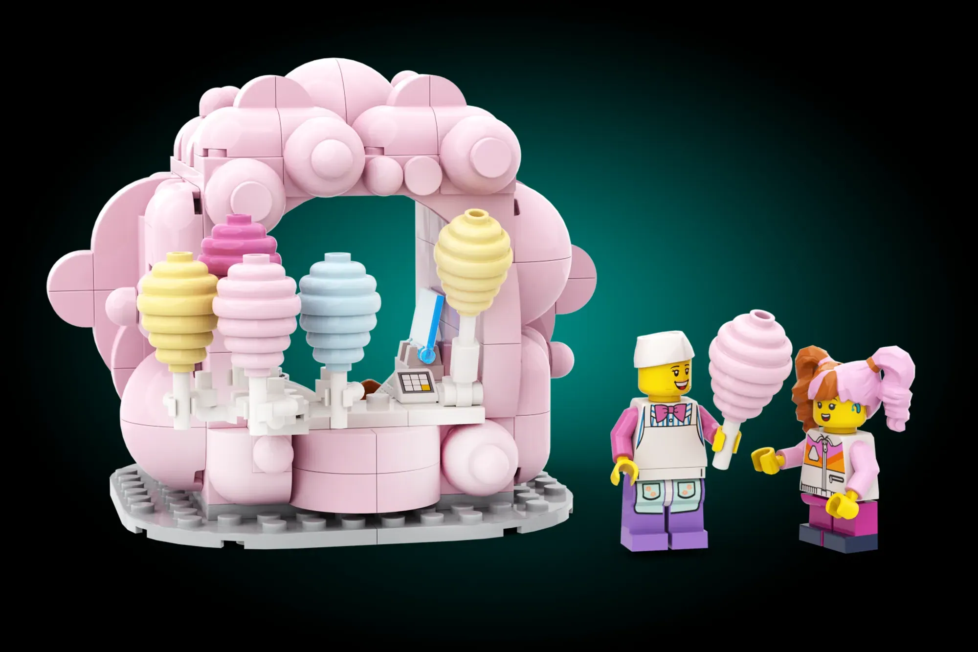 Cotton Candy Stall | LEGO® Ideas