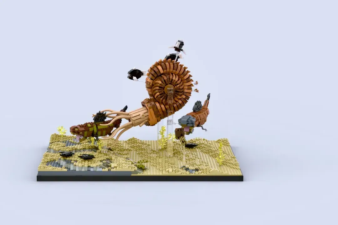 Life-Sized Ammonite | LEGO® Ideas