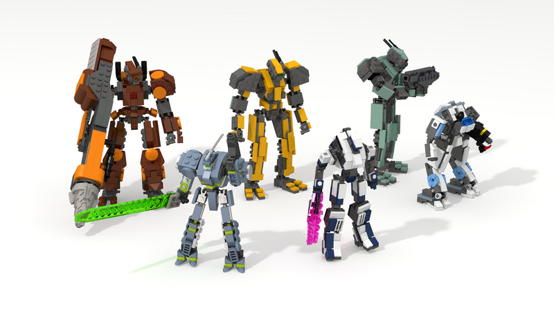 Lego Mechwarrior Instructions