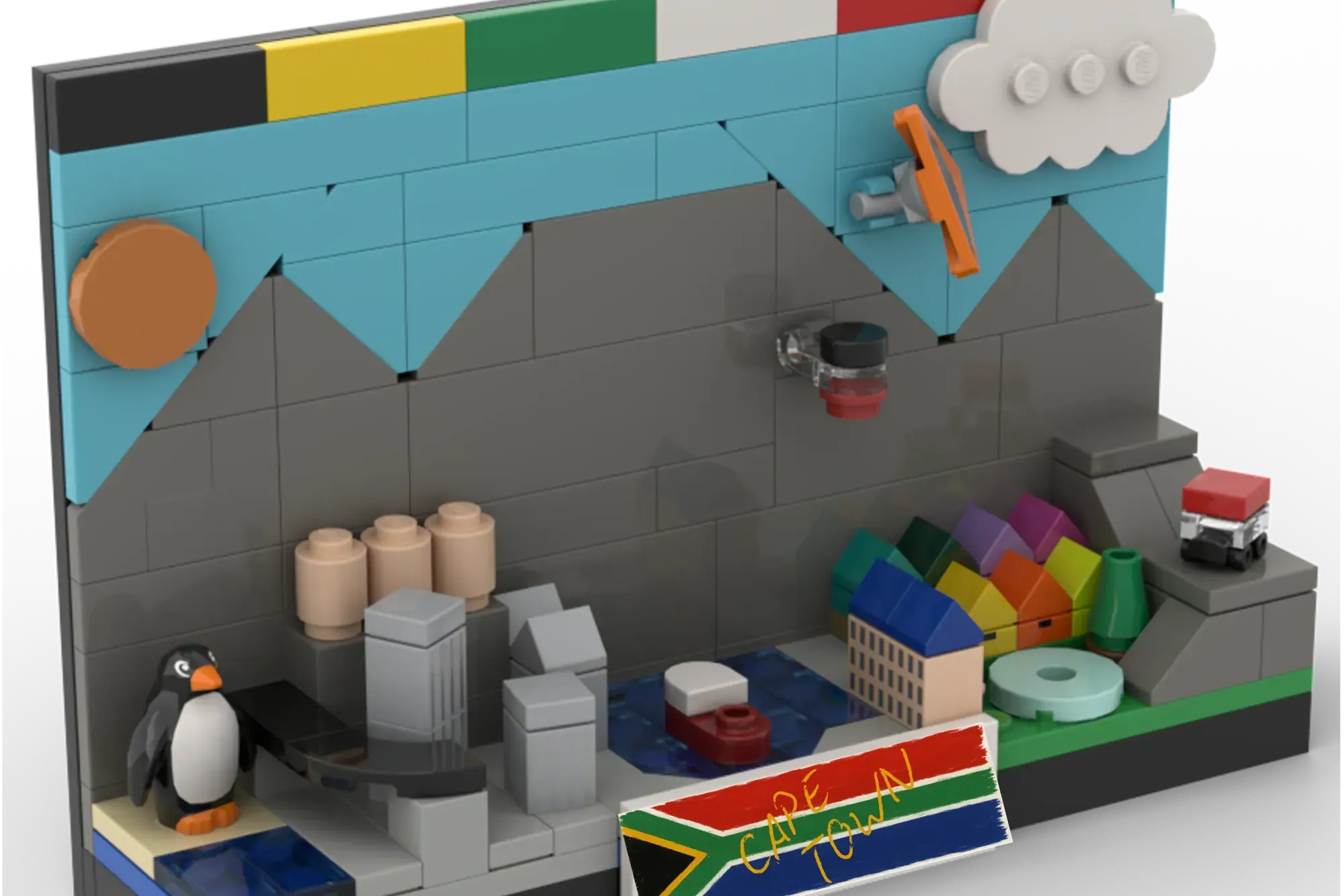 Cape Town, South Africa Postcard | LEGO® Ideas