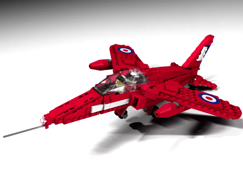 Red Arrows Folland Gnat | LEGO® Ideas