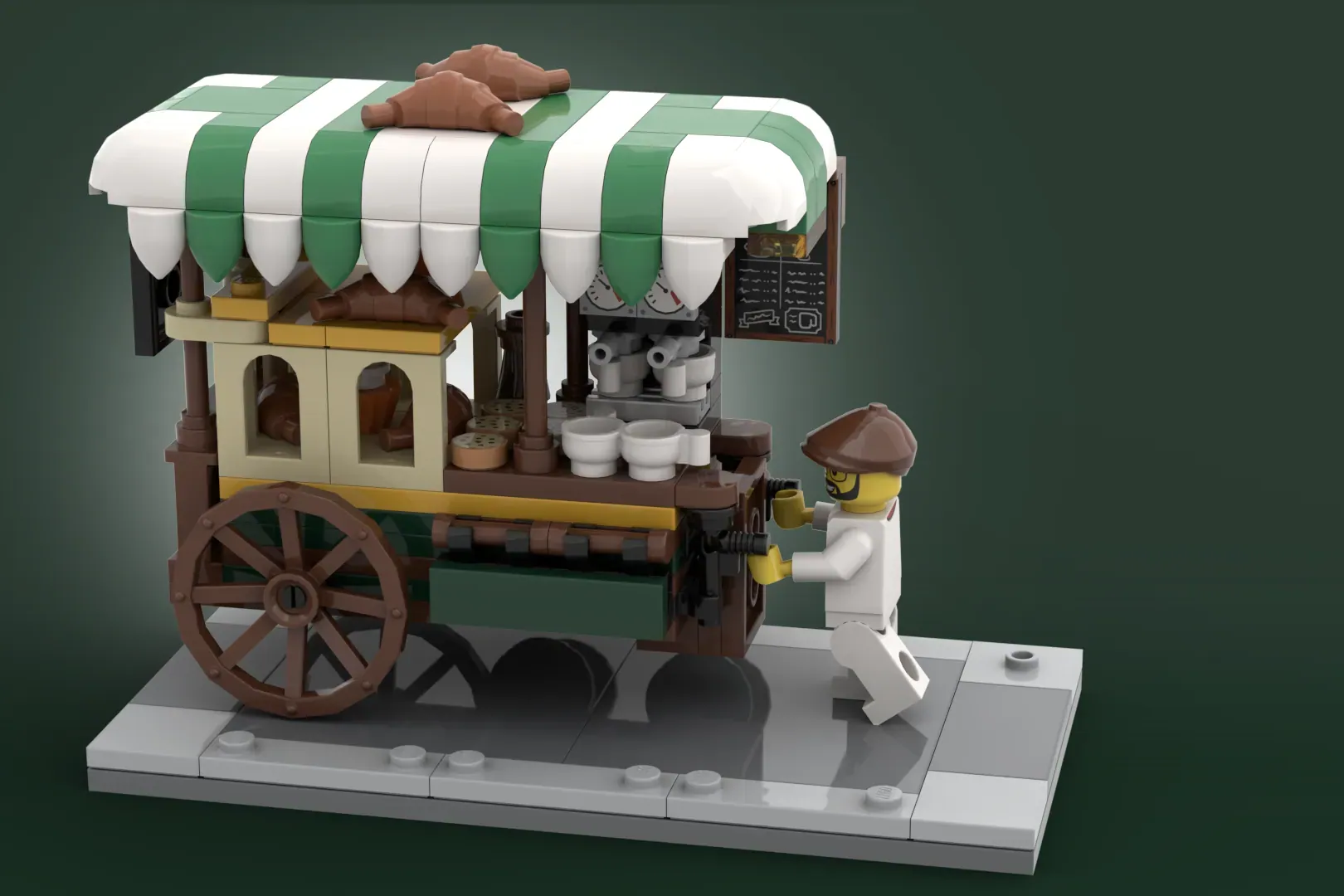 Sweet French Cart | LEGO® Ideas