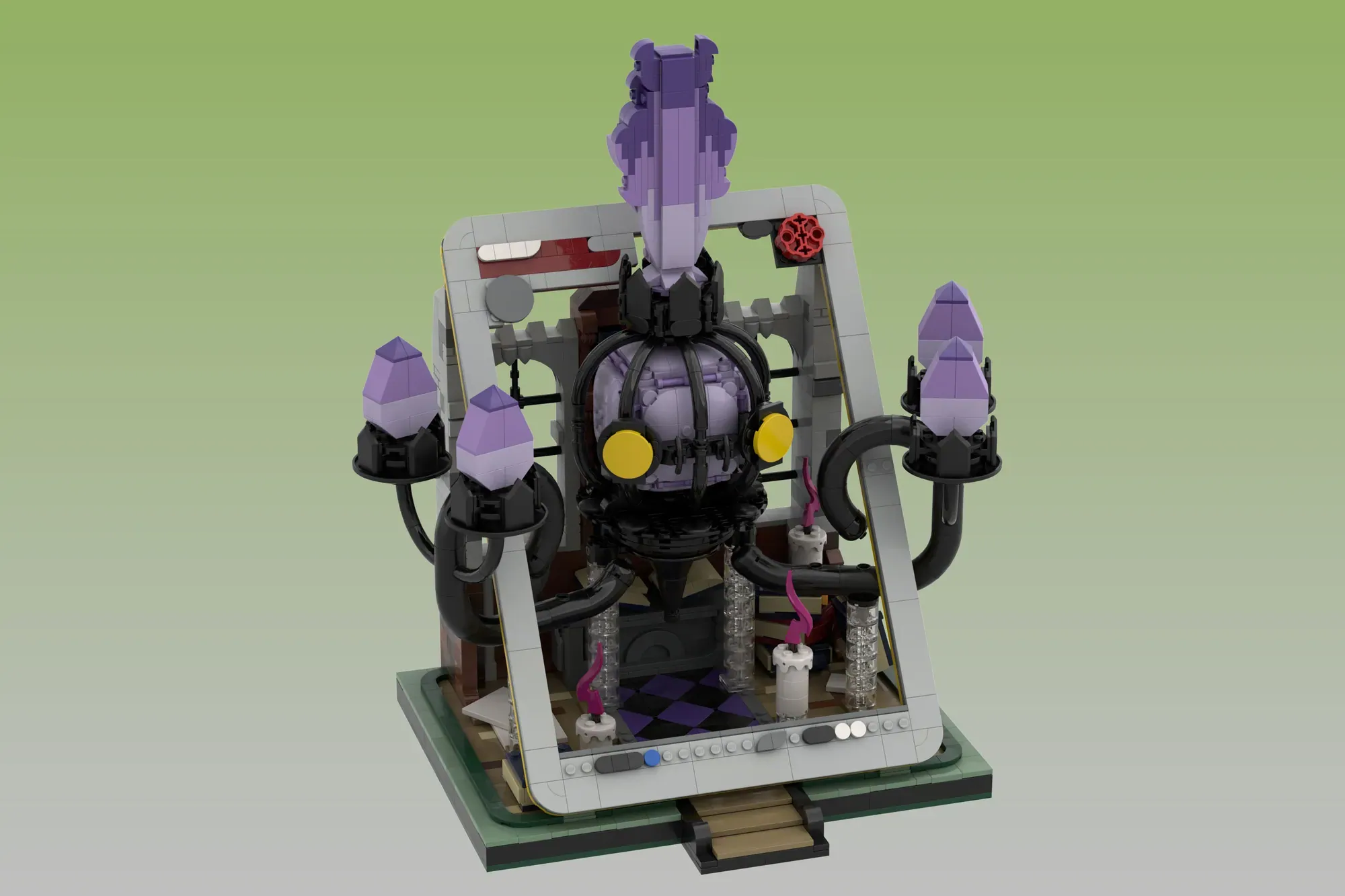 Chandelure in the Strange Library | LEGO® Ideas