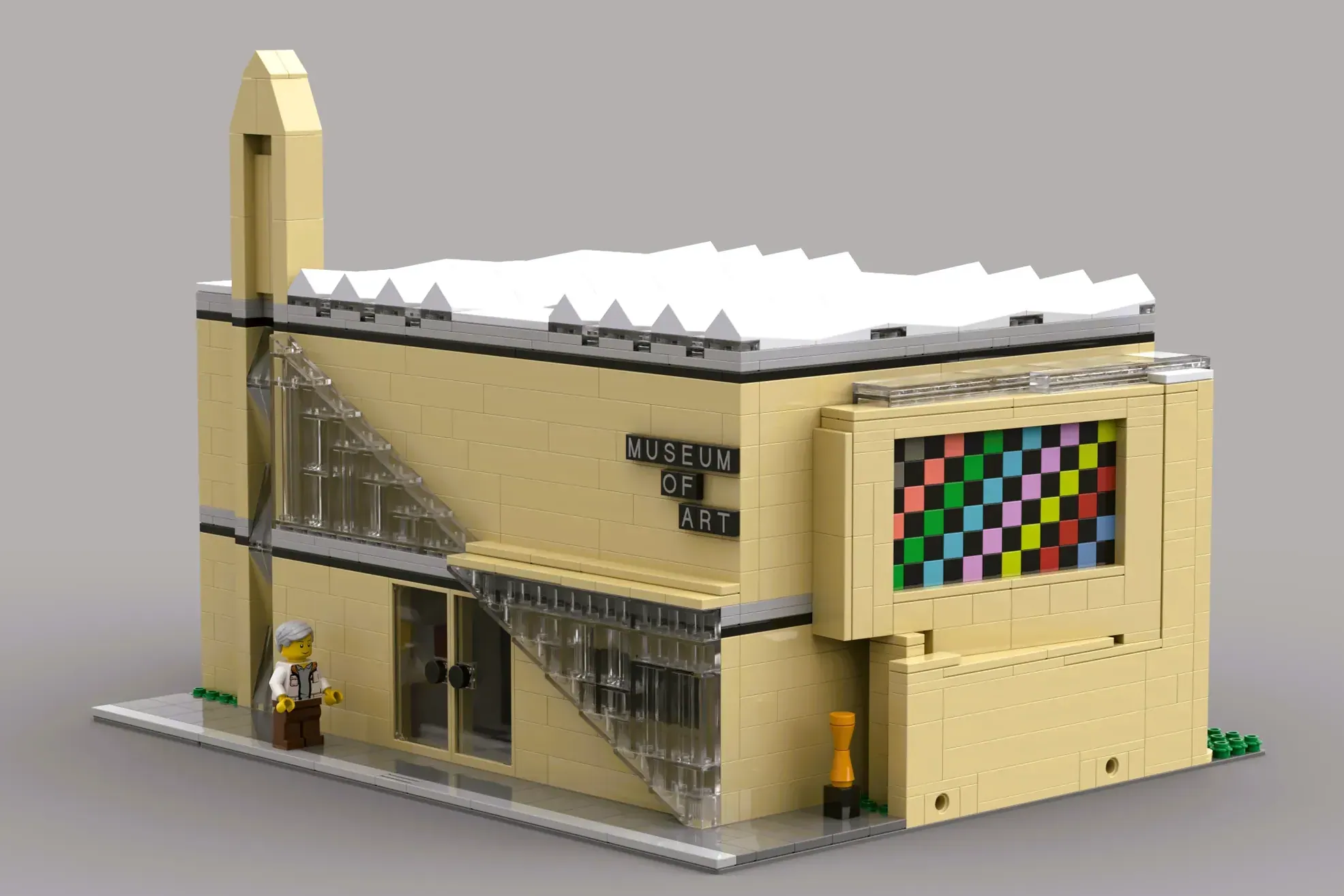 Modular Museum of Art | LEGO® Ideas