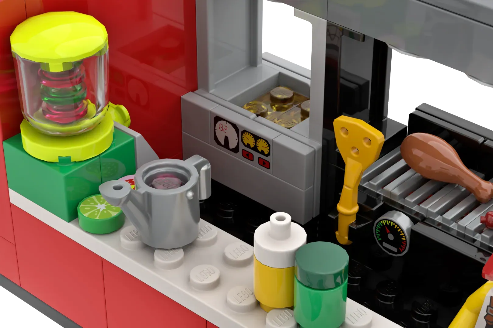 Two Guys BBQ Grill | LEGO® Ideas