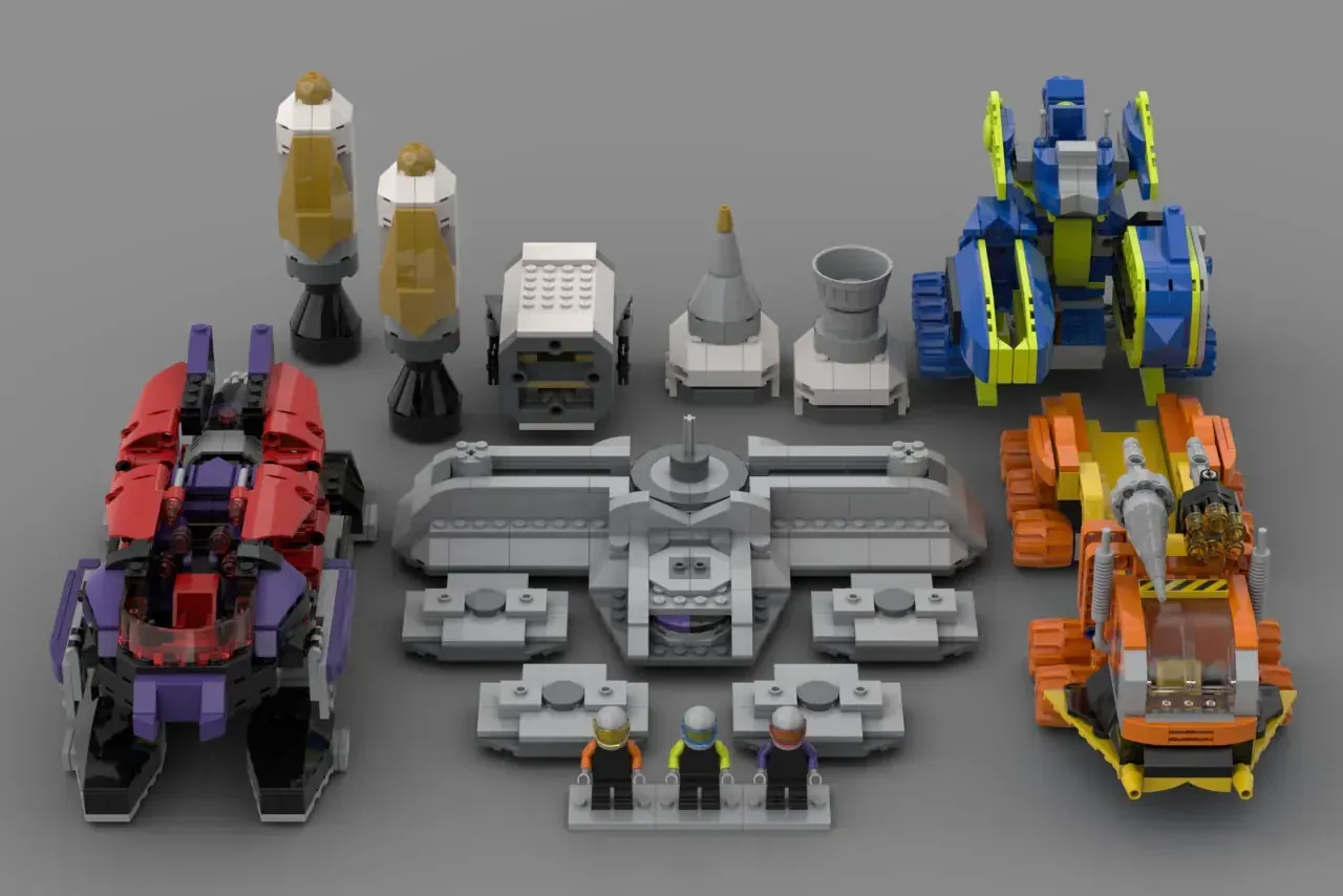 Roboforce MK2 - Rocket Conquest Deluxe | LEGO® Ideas