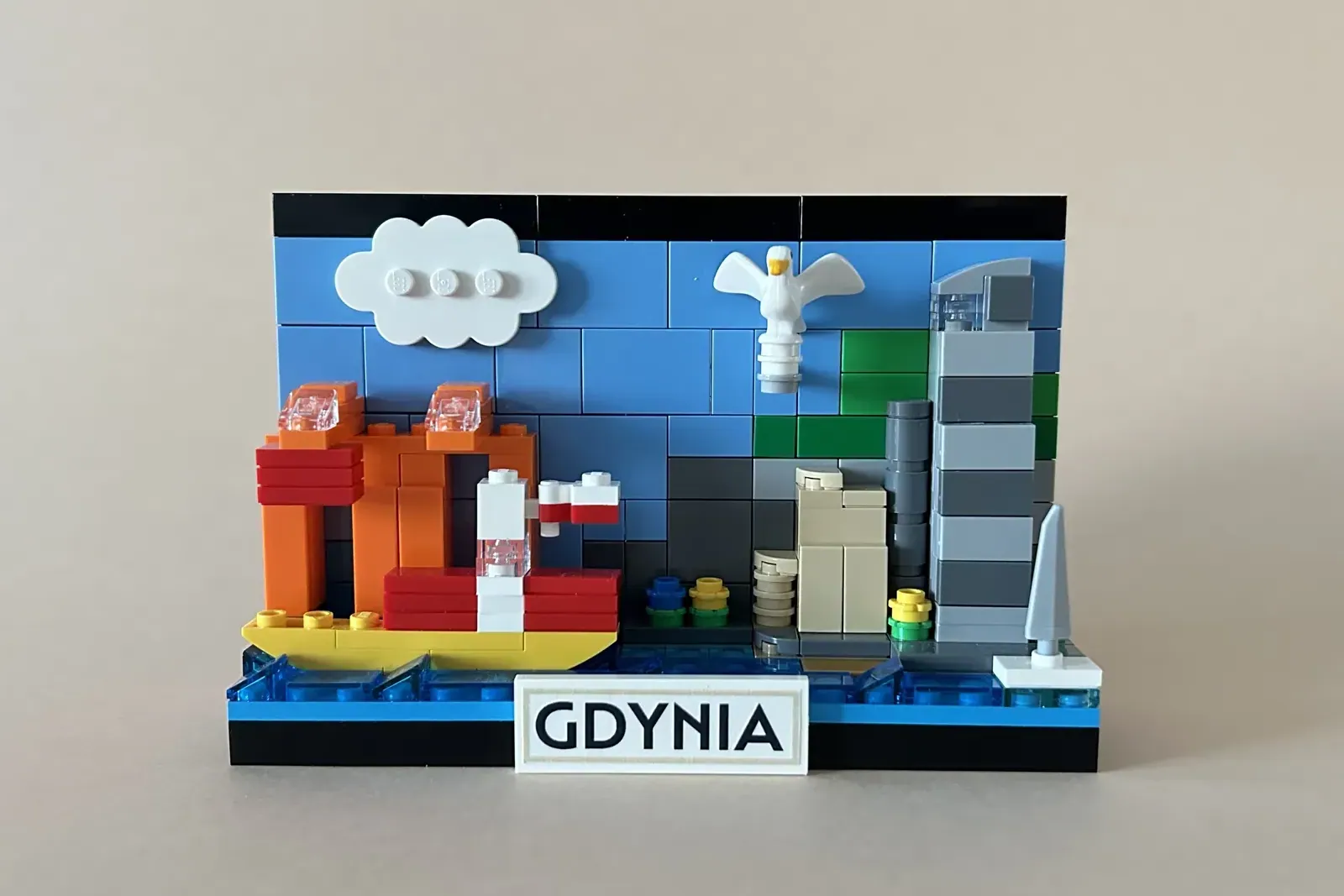 LEGO® Postcard – Gdynia, Poland – A City of Sea and Dreams! | LEGO® Ideas