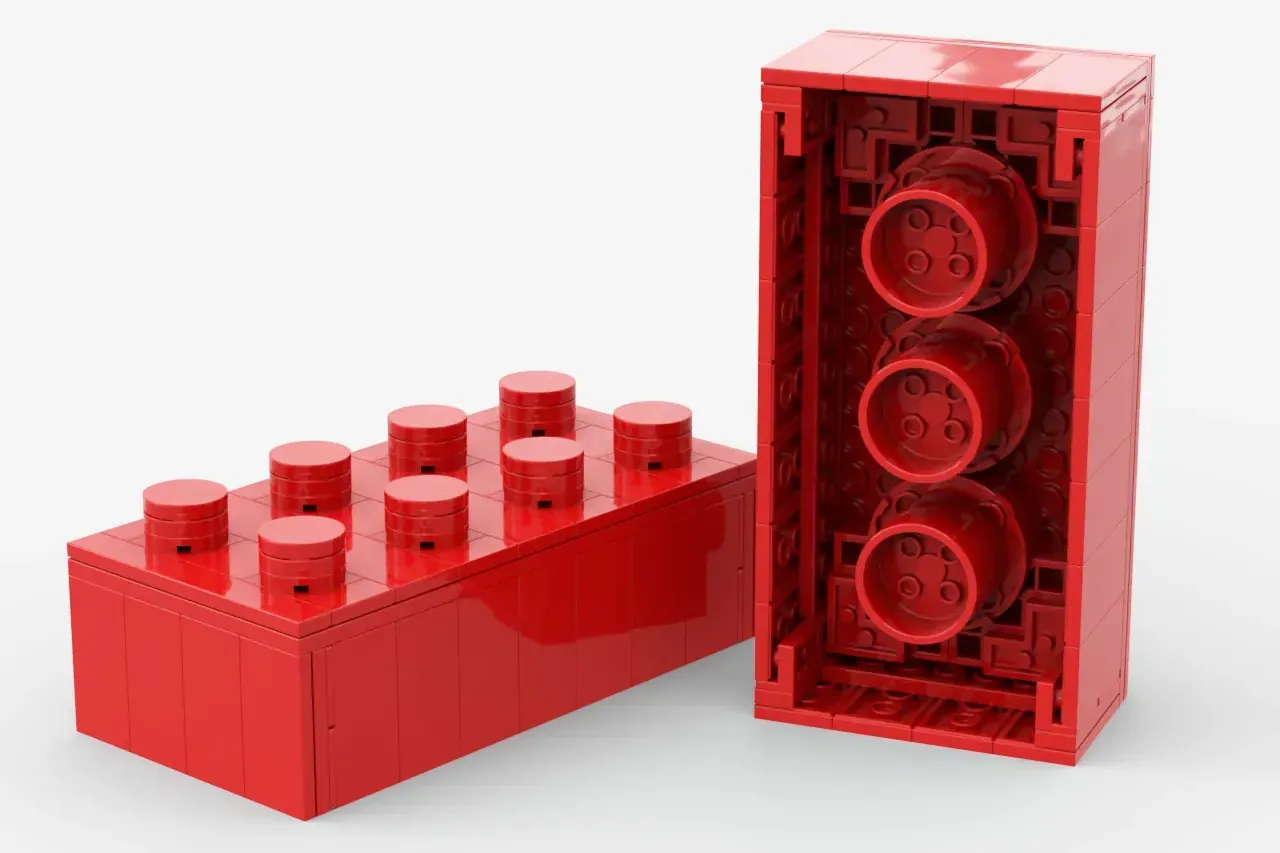 2 X 4 Brick Plastic Model Kit | LEGO® Ideas