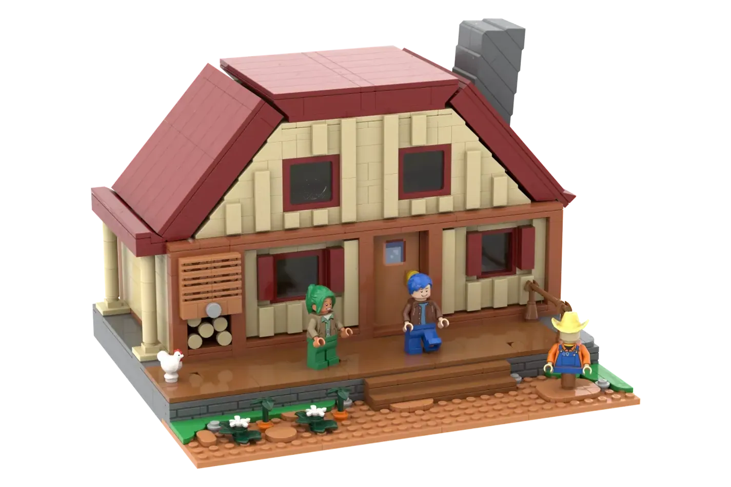 Stardew Valley House and Farm | LEGO® Ideas