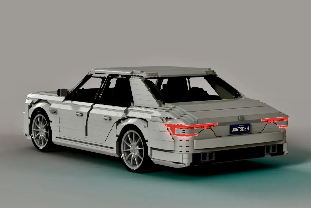 Sedan Car With Working Engine and Suspension | LEGO® Ideas