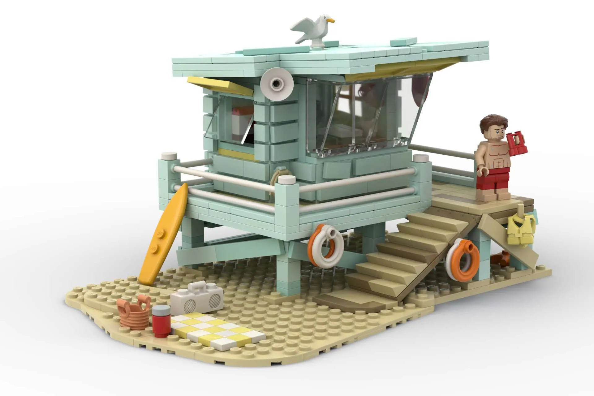 Lifeguard's Shack | LEGO® Ideas