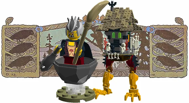 Baba Yaga and Her Chicken Legged Hut | LEGO® Ideas