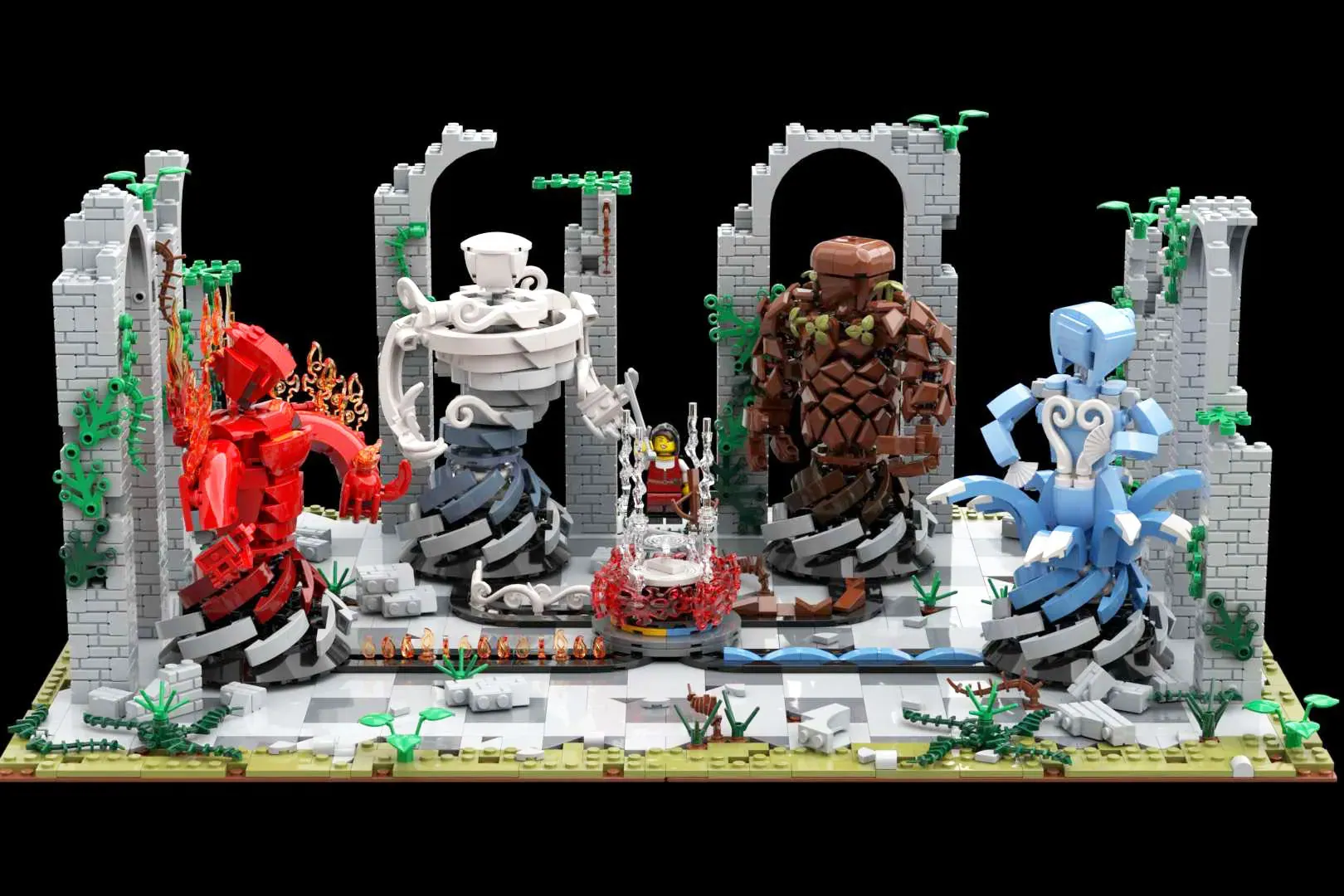 Invoking the Power of the Four Elements | LEGO® Ideas
