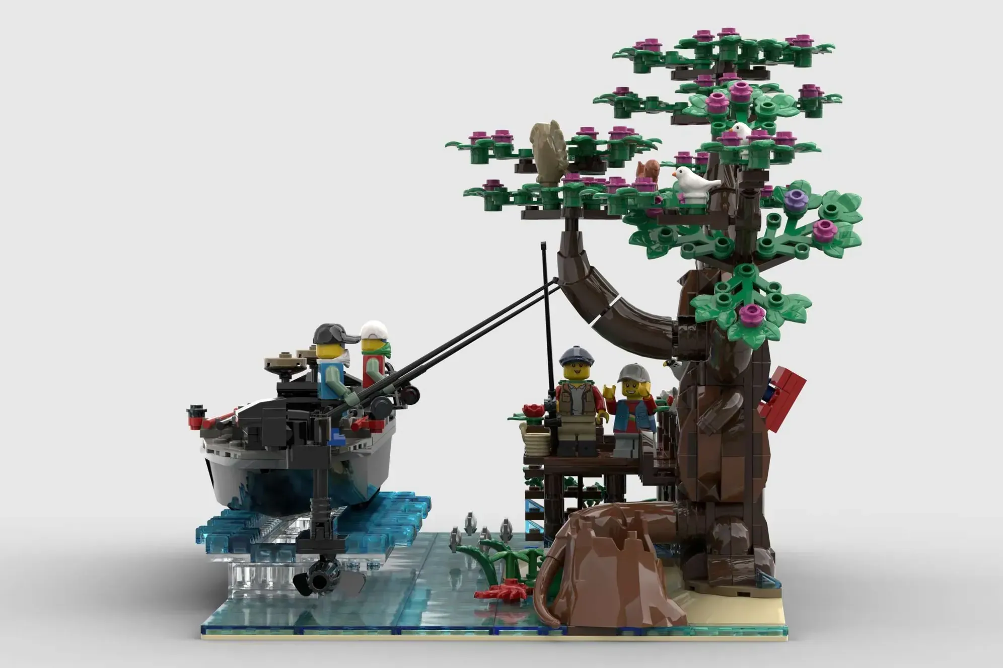 Bassfishing, When Sport Merge With Nature | LEGO® Ideas