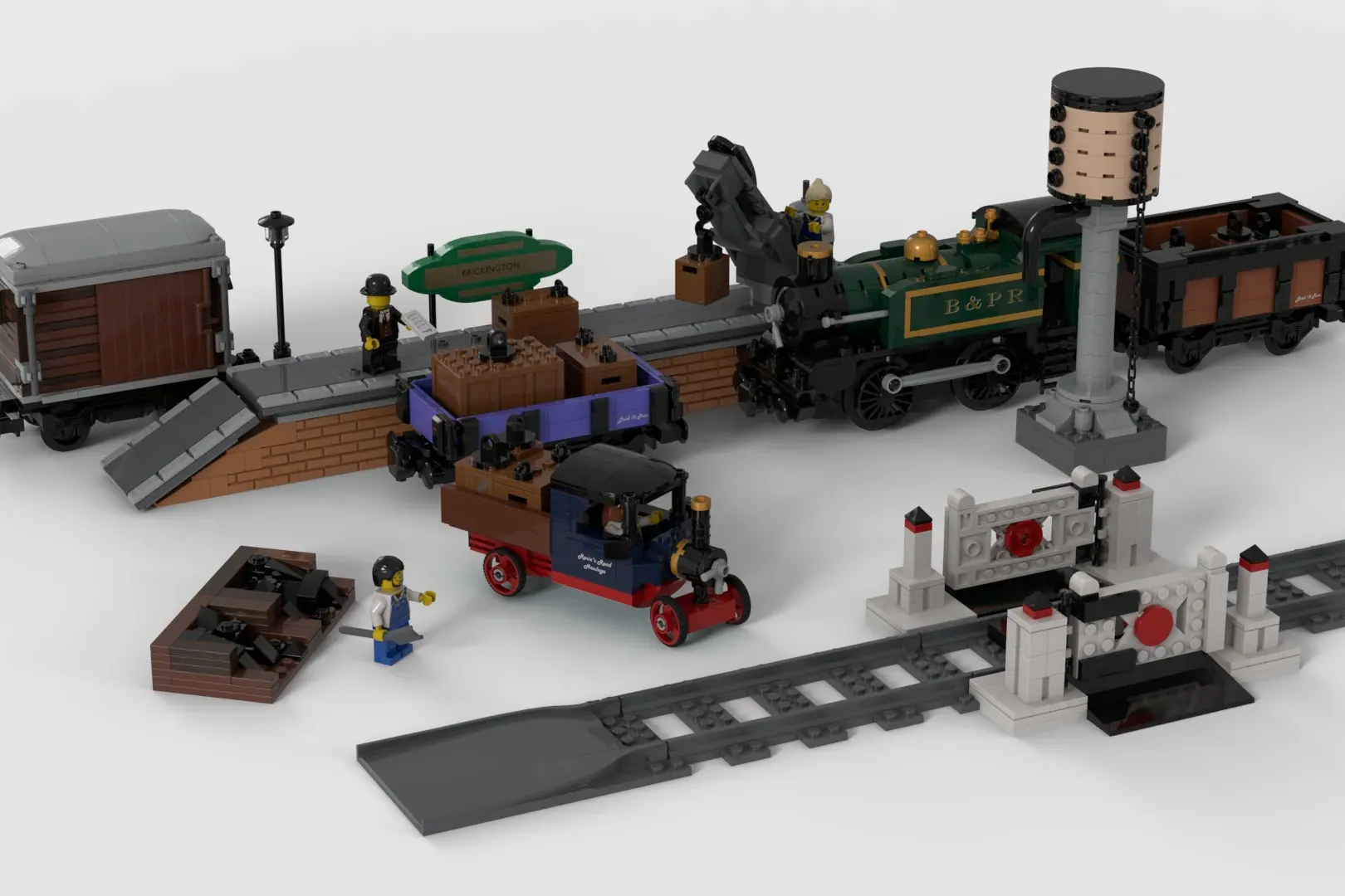 Steam Rail and Road Freight | LEGO® Ideas