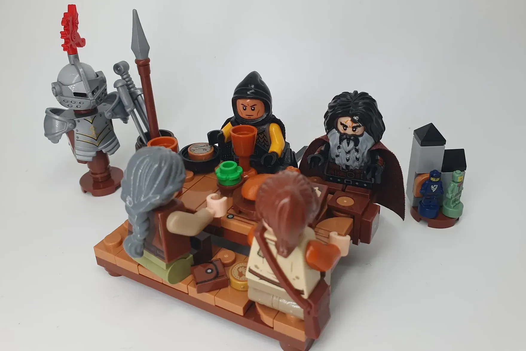 Medieval Great Hall Book Nook | LEGO® Ideas