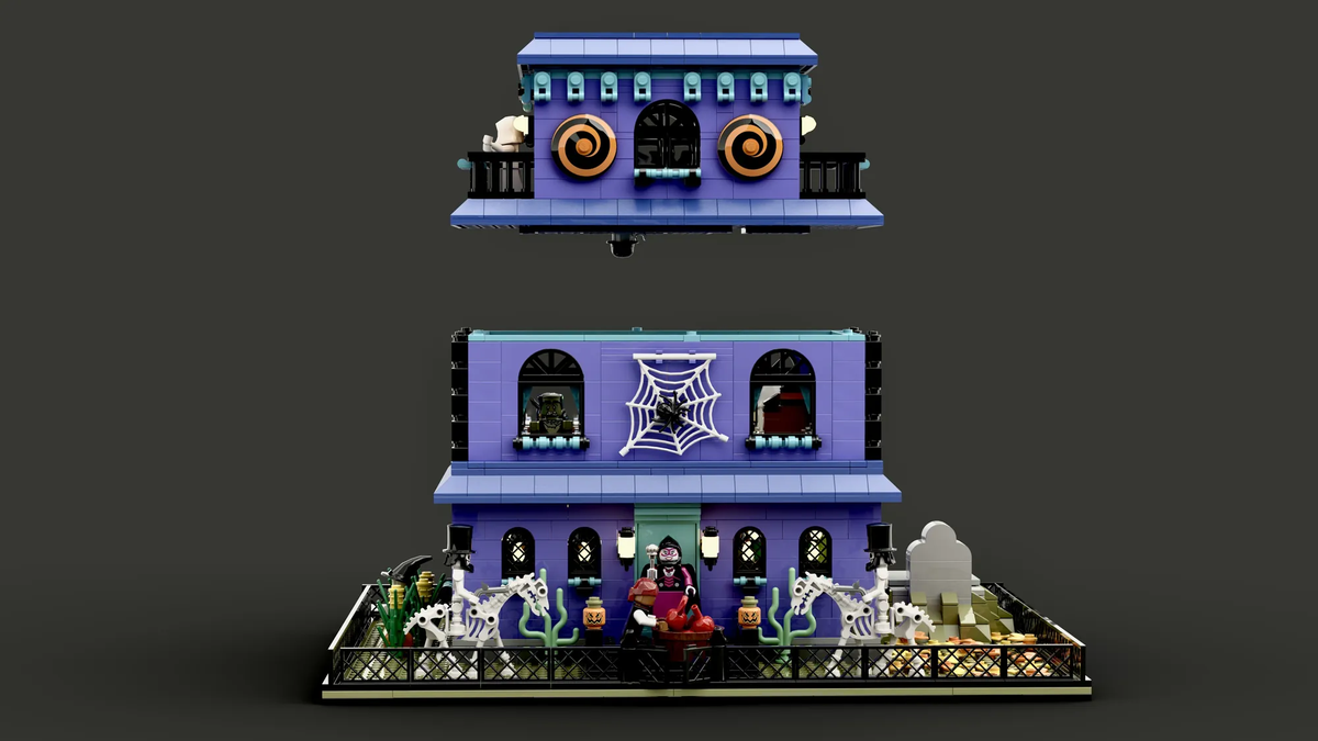 LEGO IDEAS - Trick or Treat on Hallows Street