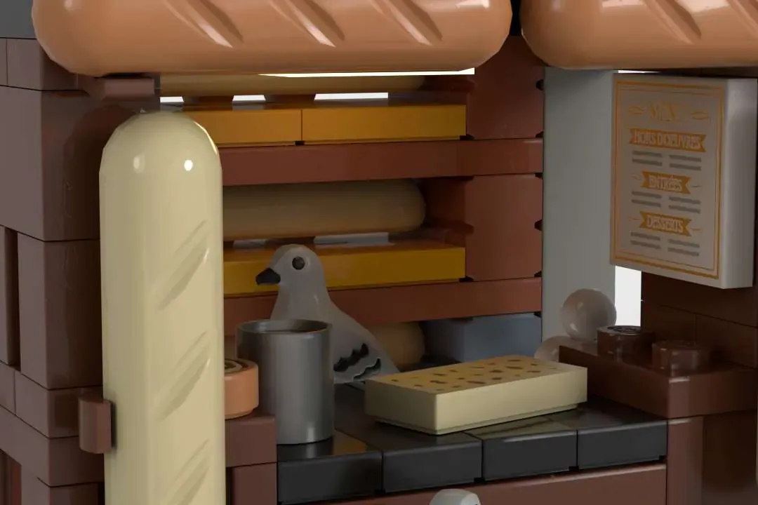 The Bird Bread Booth | LEGO® Ideas