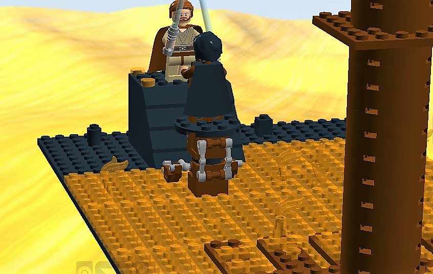 Lego Mustafar