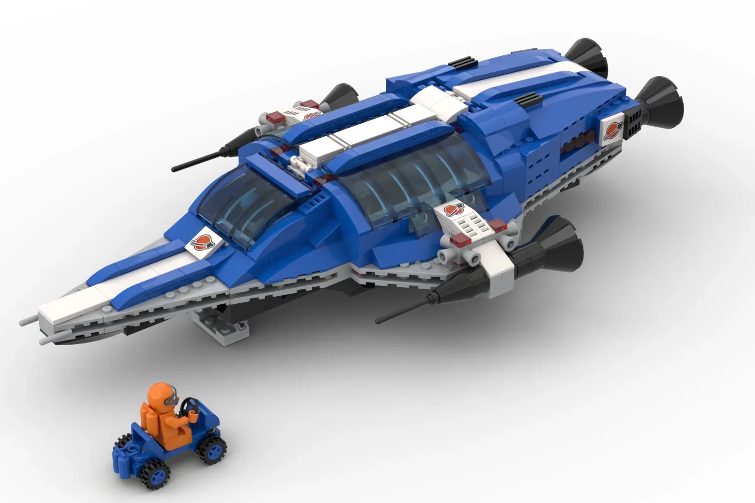 Long Range Interstellar Spaceship | LEGO® Ideas
