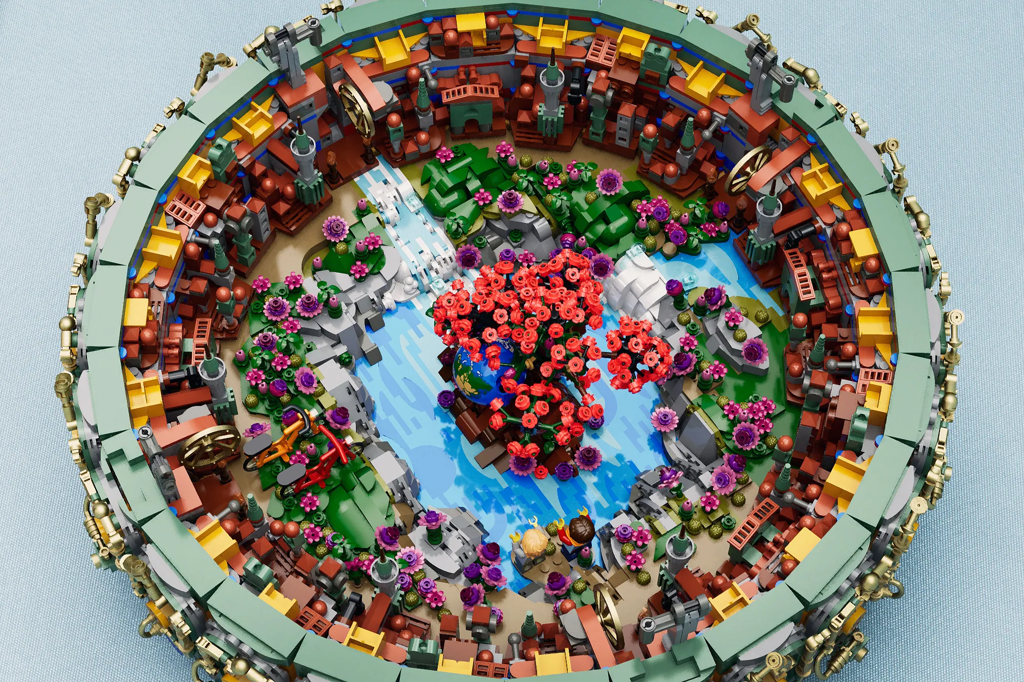 SPELLING THE HIDDEN WORLD: The Quest for the Living Treasure | LEGO® Ideas