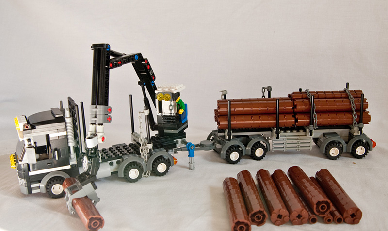 Lego Logging Truck
