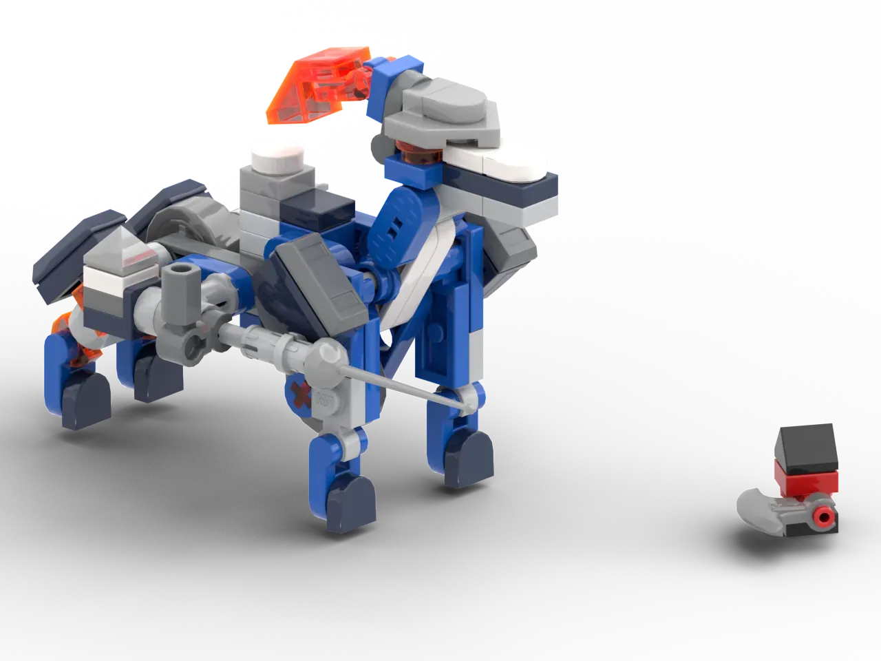 70312 Mini Lance's Mecha Horse | LEGO® Ideas