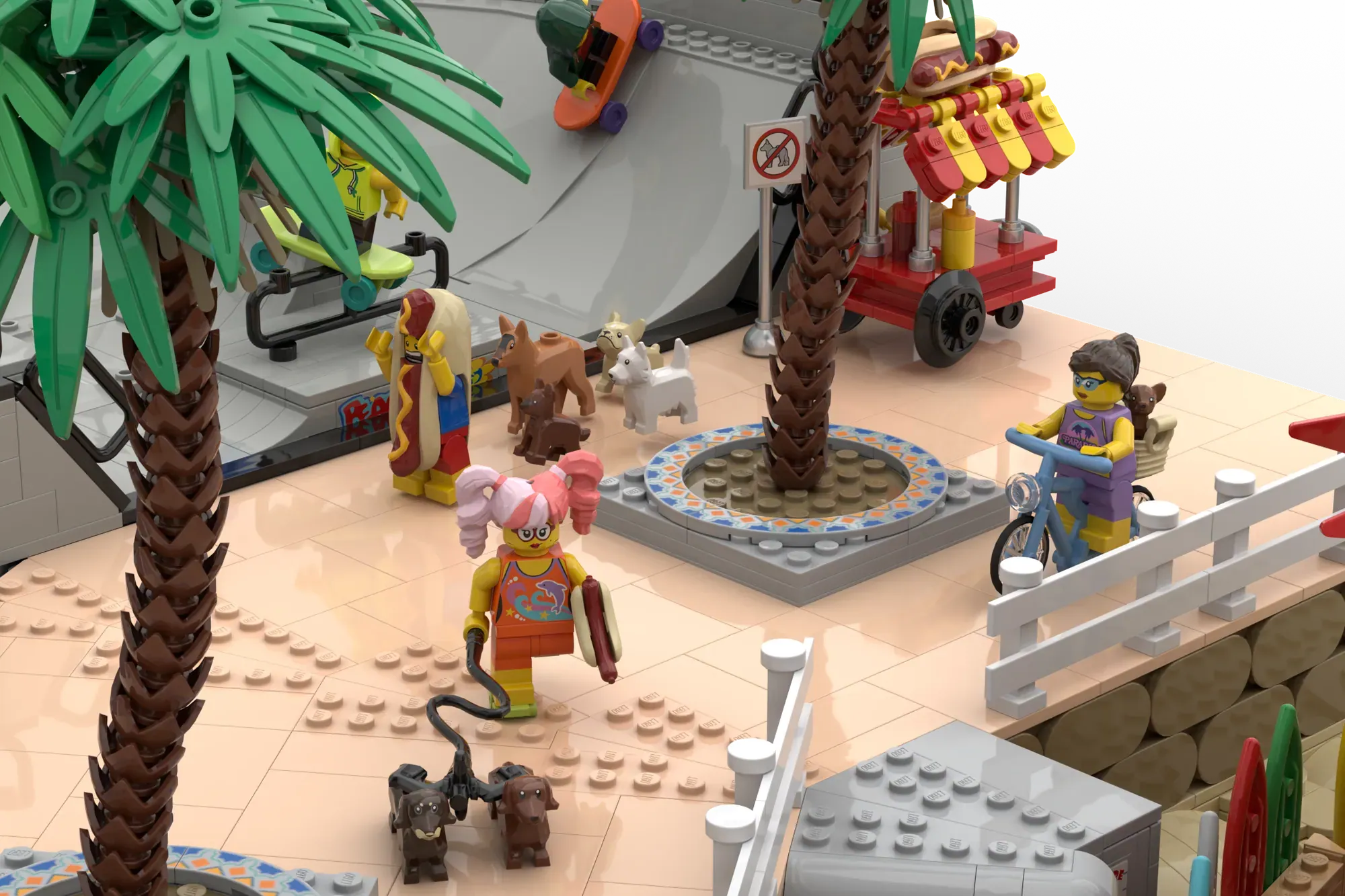 A Grand Sandy Day Out | LEGO® Ideas