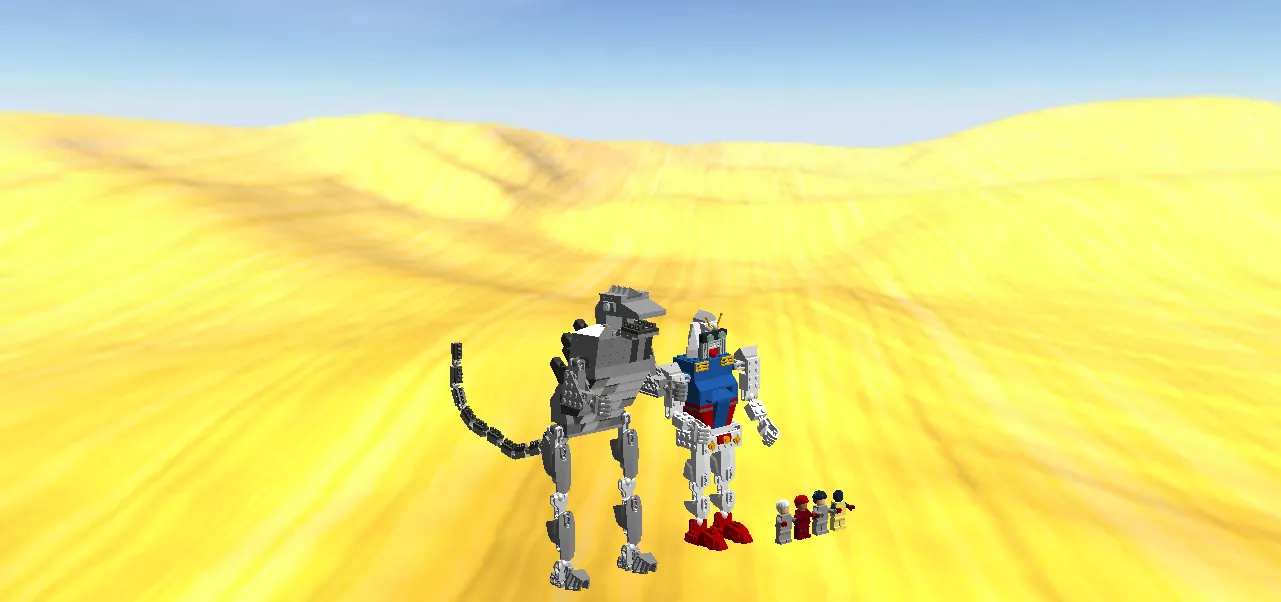 Ready Player One:The Third Challenge:Mechagodzilla vs Gundam | LEGO® Ideas