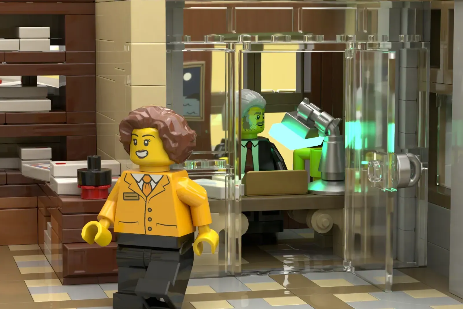 Modular Post Office | LEGO® Ideas
