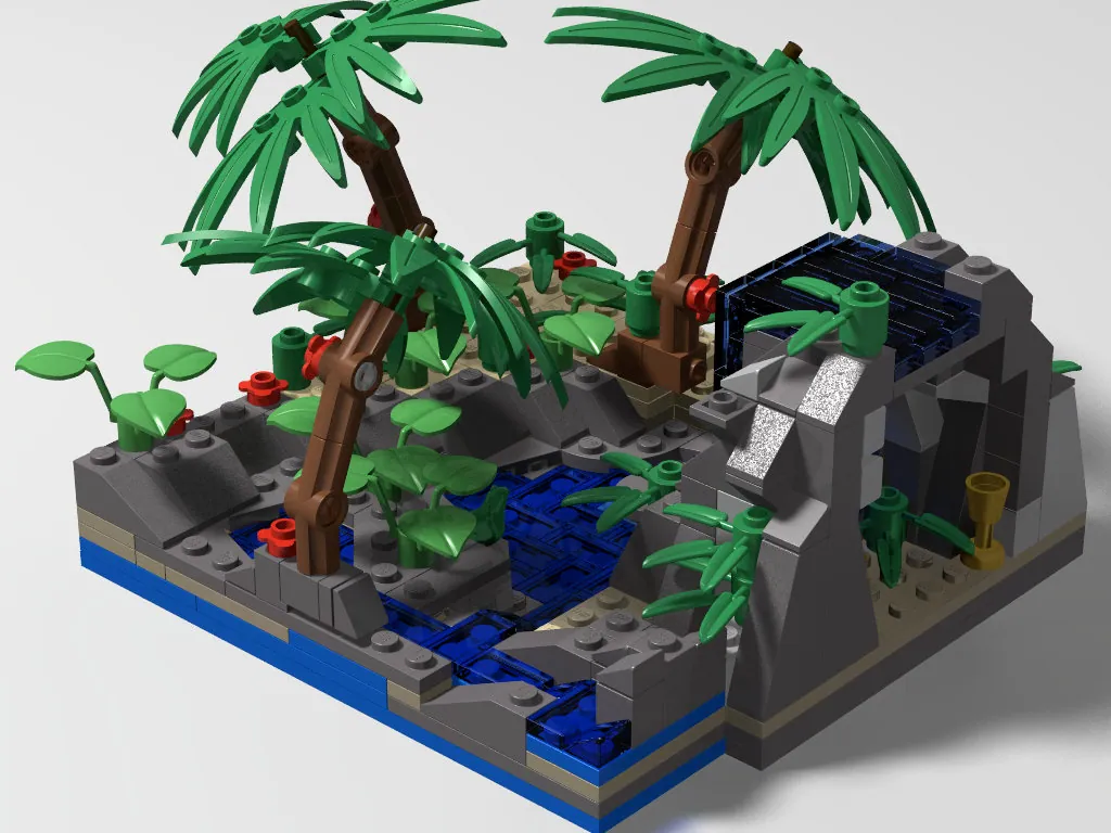 Jungle Waterfall | LEGO® Ideas