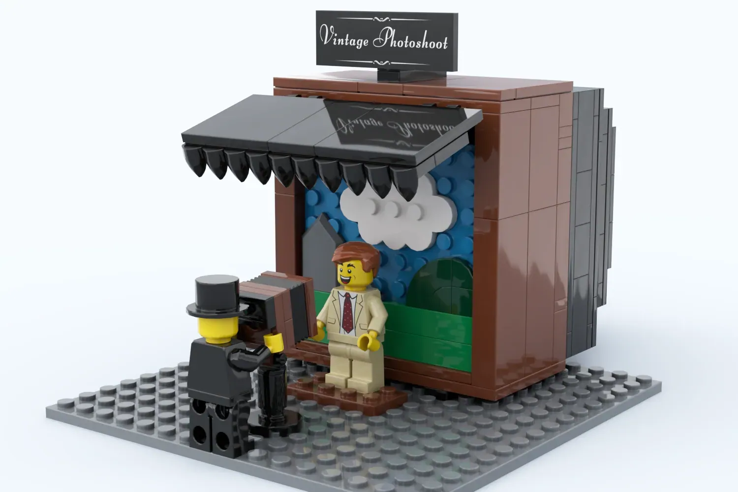 Vintage Photoshoot Booth | LEGO® Ideas