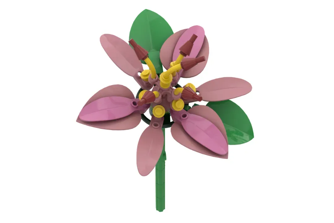 Pink Lily Arrangement – LEGO® Botanical Display | LEGO® Ideas
