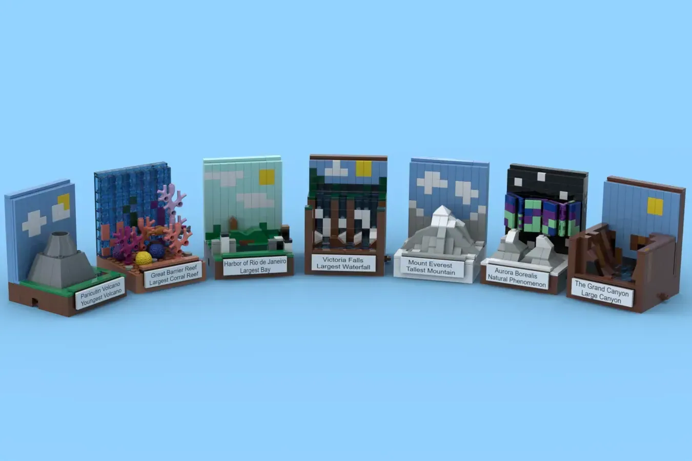 The Seven Natural Wonders of the World | LEGO® Ideas