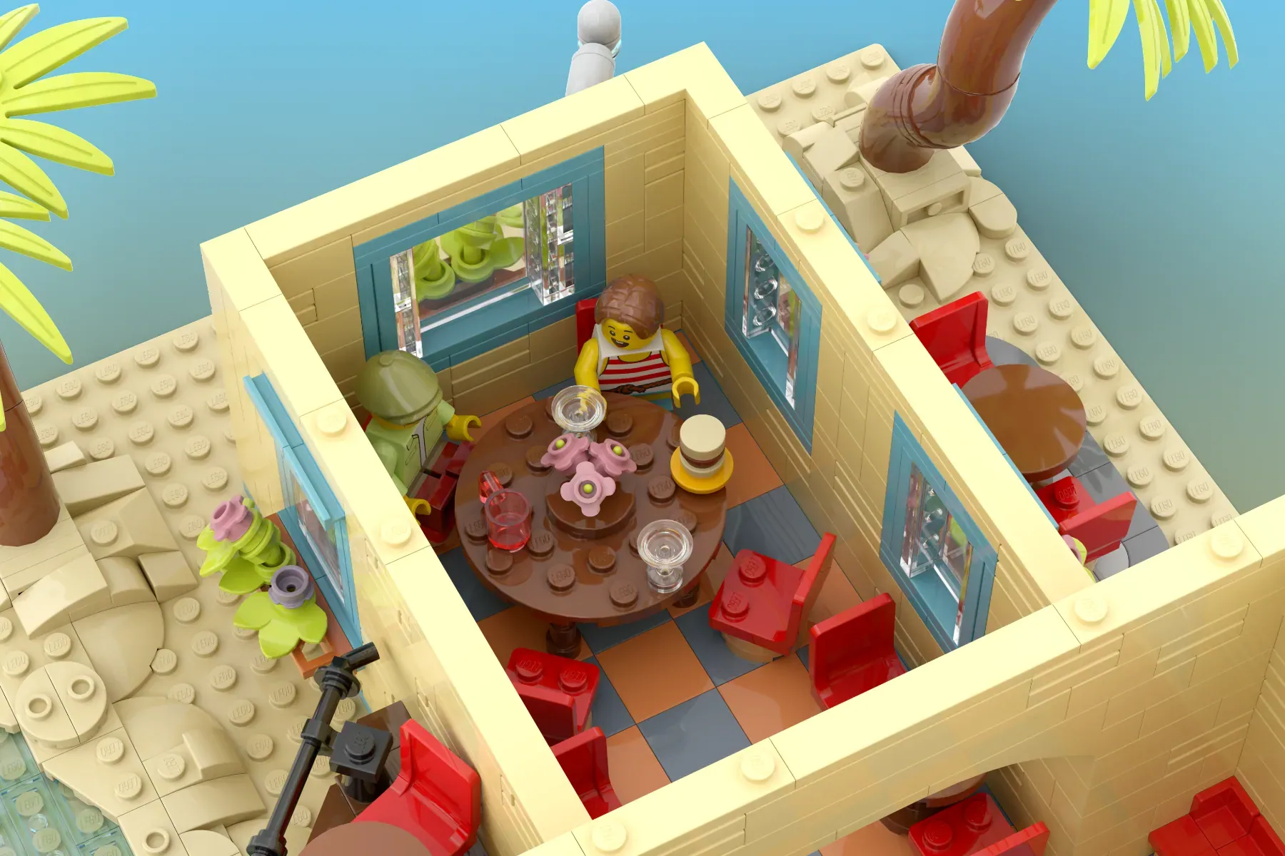 Beachside Restaurant | LEGO® Ideas