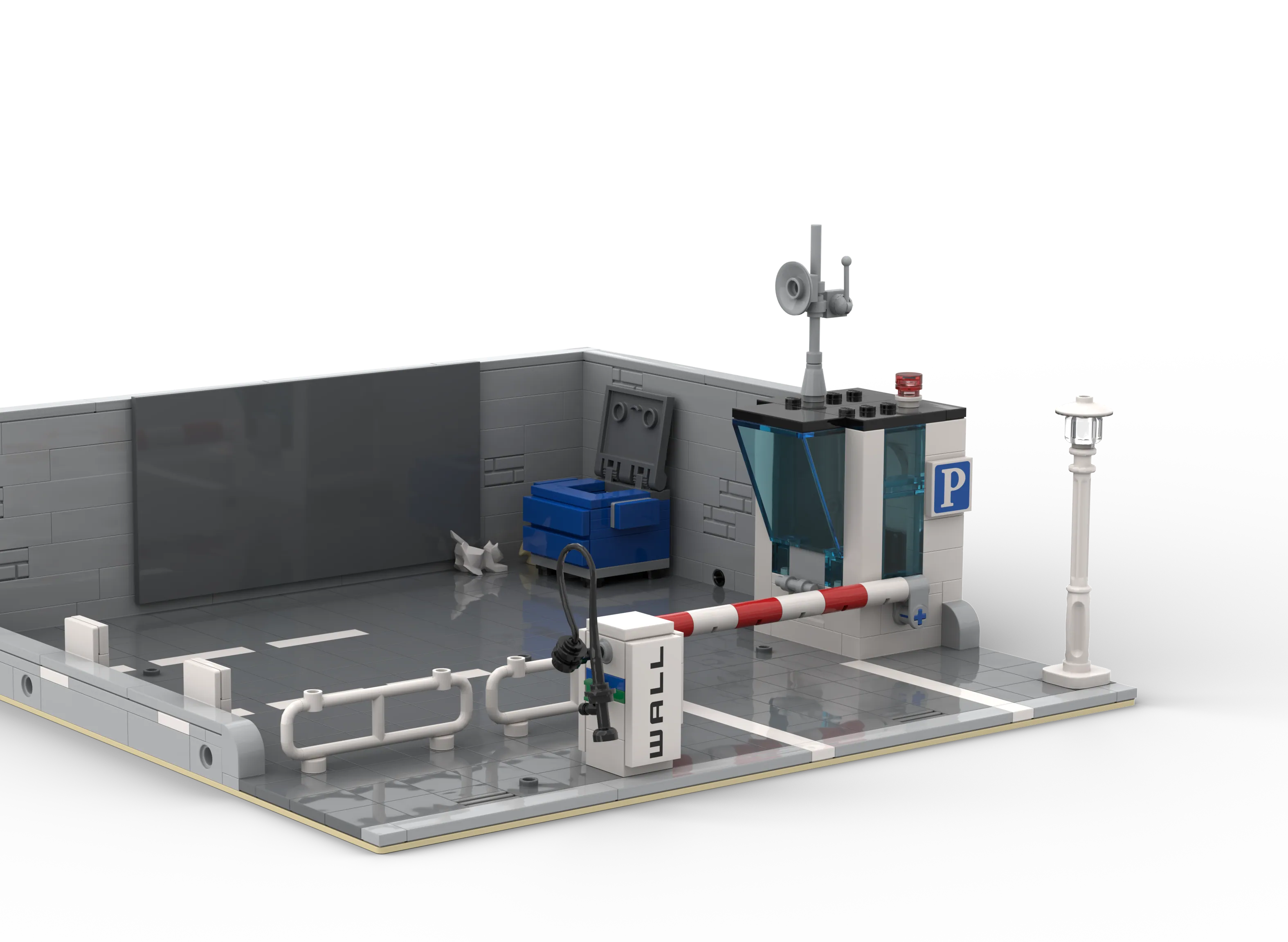 Parking Lot For Your Modular Town | LEGO® Ideas